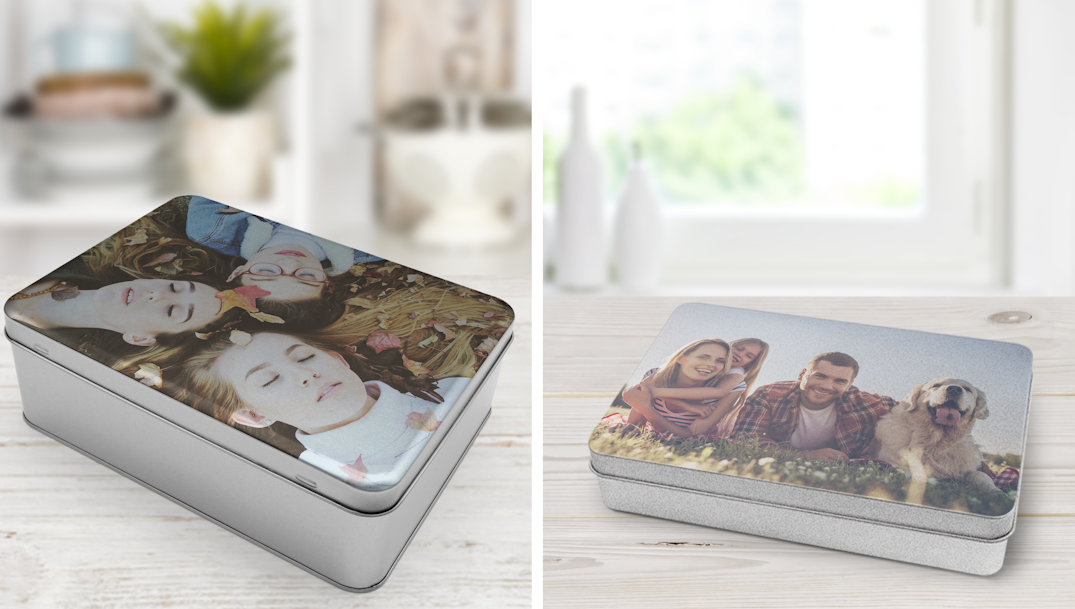 Blechdosen bedrucken mit Foto | PhotoFancy