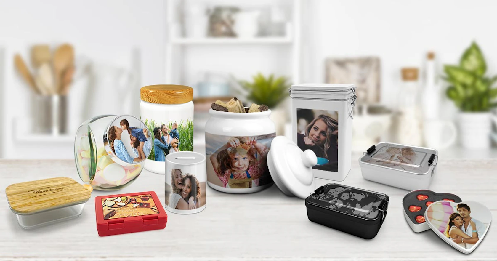 Personalisierte Dosen mit eigenem Foto und Text gestalten
